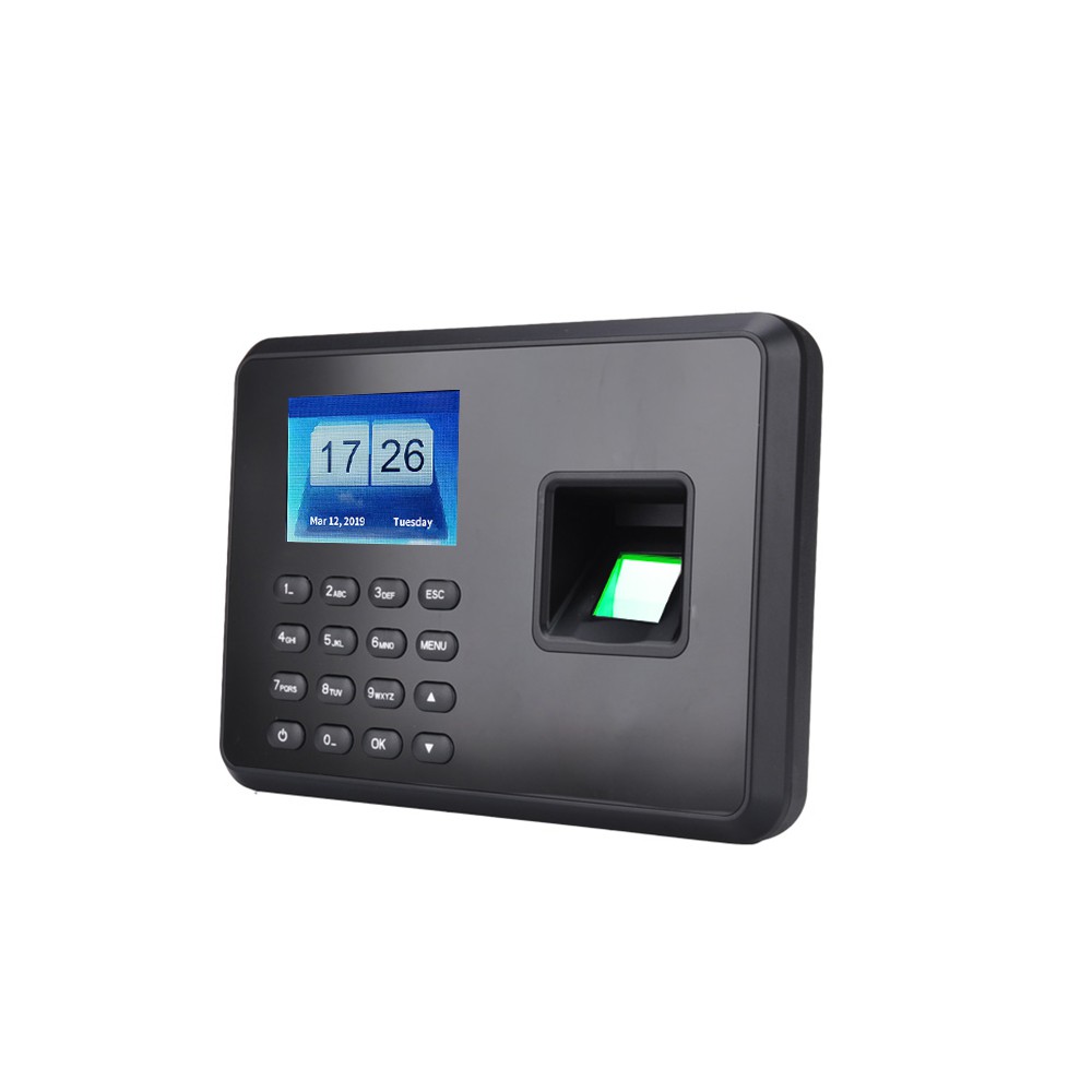 Intelligent Biometric Fingerprint Password Attendance Machine Employee ...