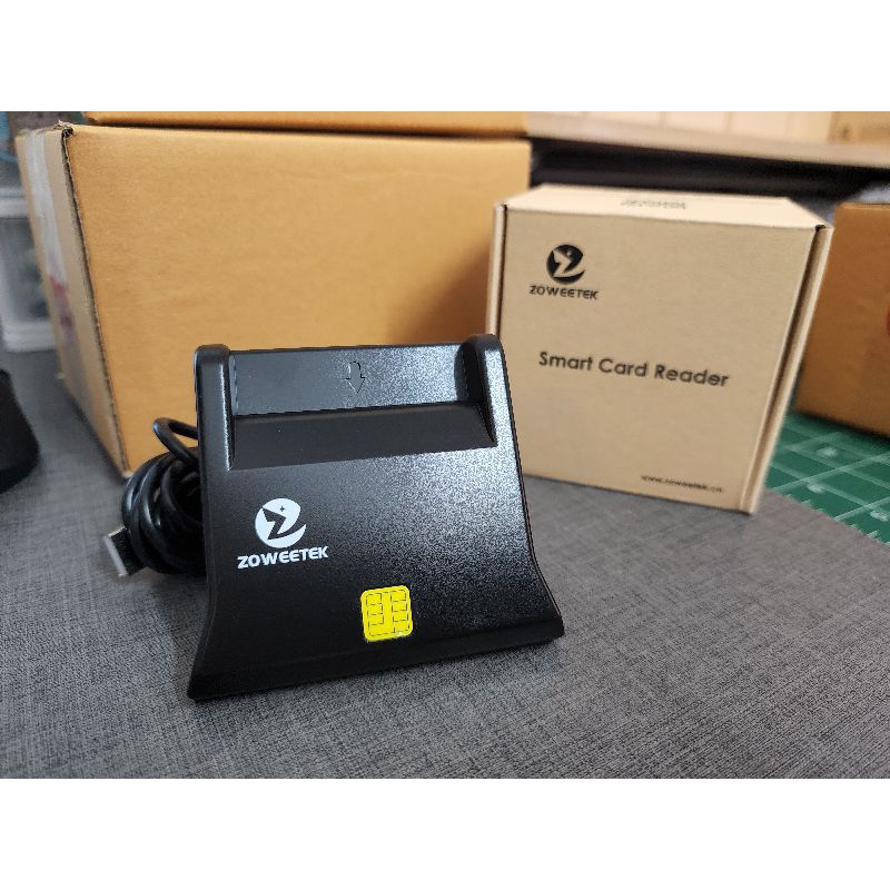 (ส่งด่วน)Zoweetek เครื่องอ่านบัตรประชาชน สเปค ICT Smart card reader ...