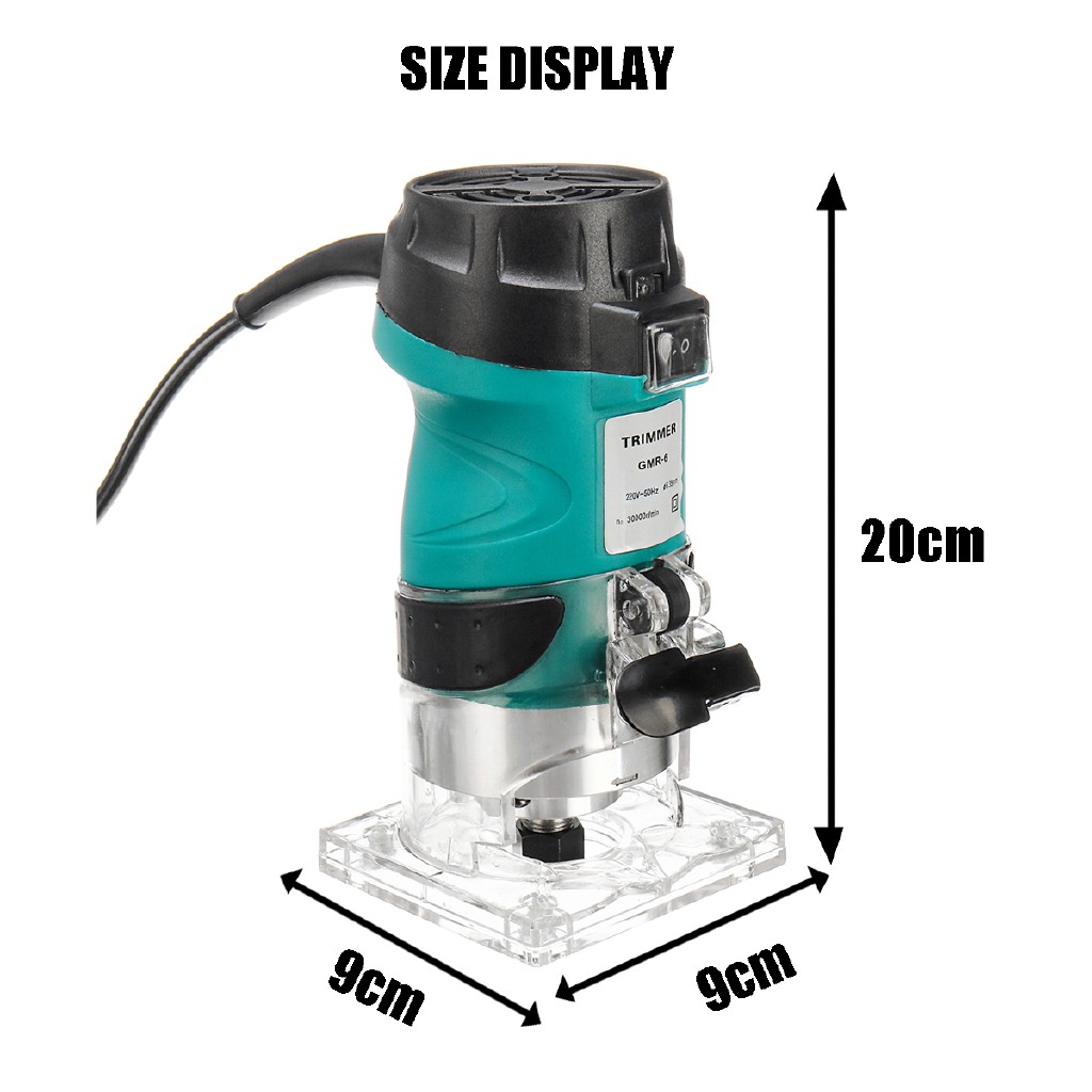 In stock2200W 30000RPM 14Inch Electric Hand Trimmer Laminate Palm ...