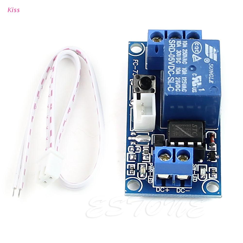 Kiss 5V 1 Channel Latching Relay โมดูลพร้อมสวิทช์ควบคุม Mcu แบบสัมผัส ...