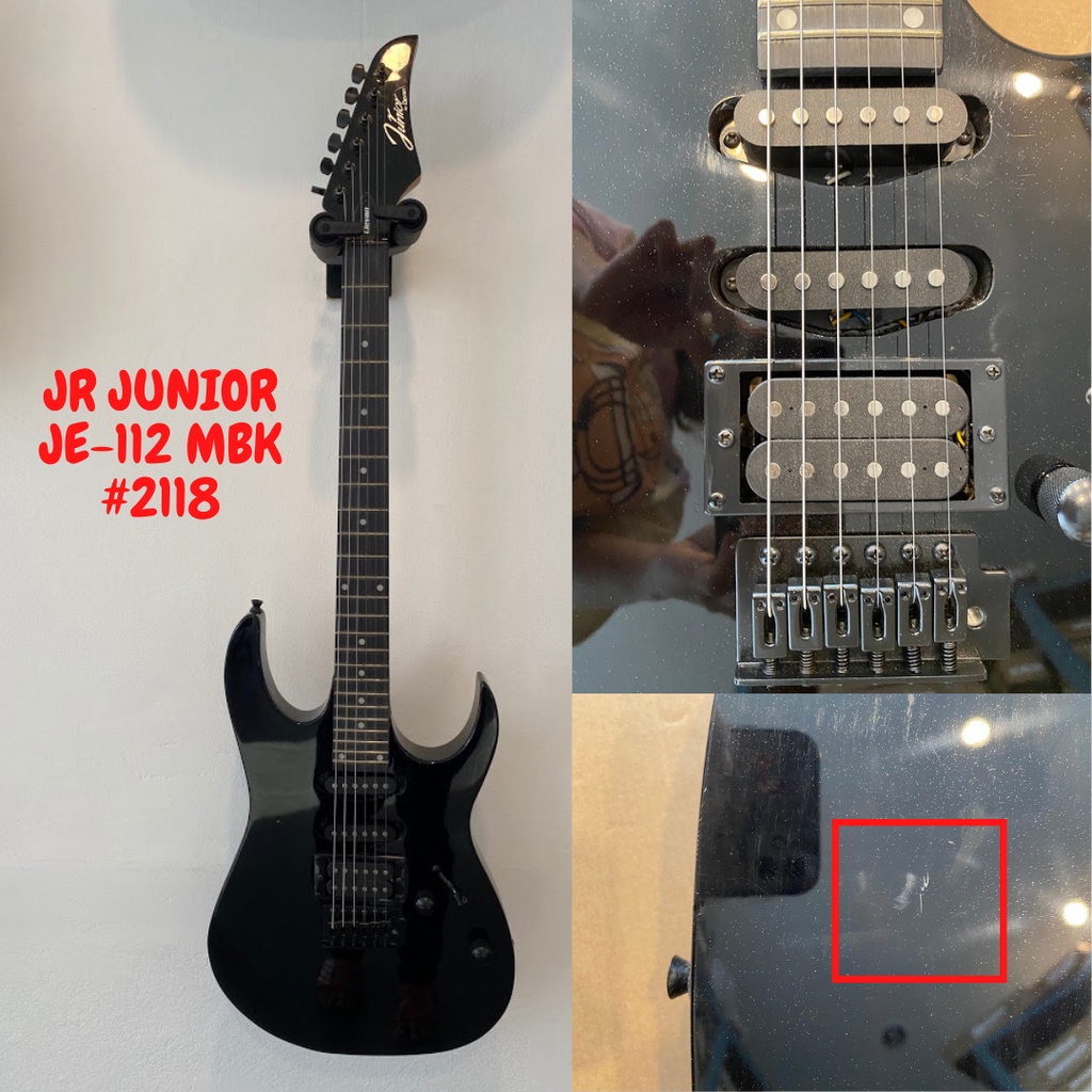 ลดสูงสุด 80 กีต้าร์ไฟฟ้า JR JUNIOR JE-112X (สินค้าเคลียร์แลนซ์ สินค้ามี ...