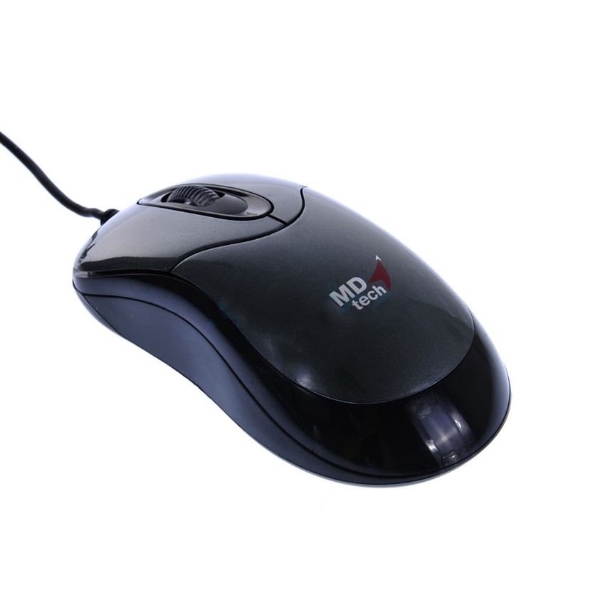 MD-TECH USB Optical Mouse (MD-179) Gray/Black | Shopee Thailand