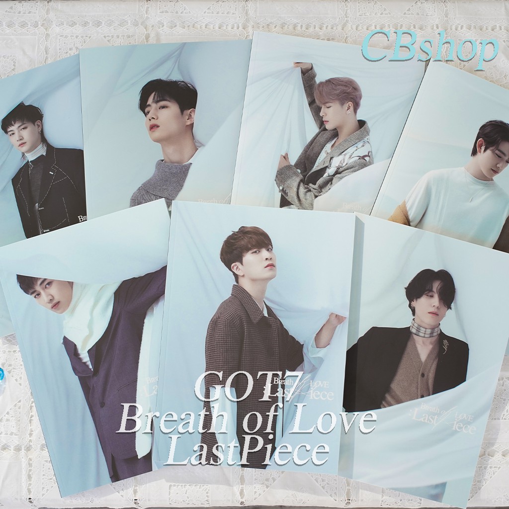 GOT7 Breath of love : Last prince อัลบั้มเปล่า+ซีดี /บั้มเต็ม+ของแถมรอบ ...
