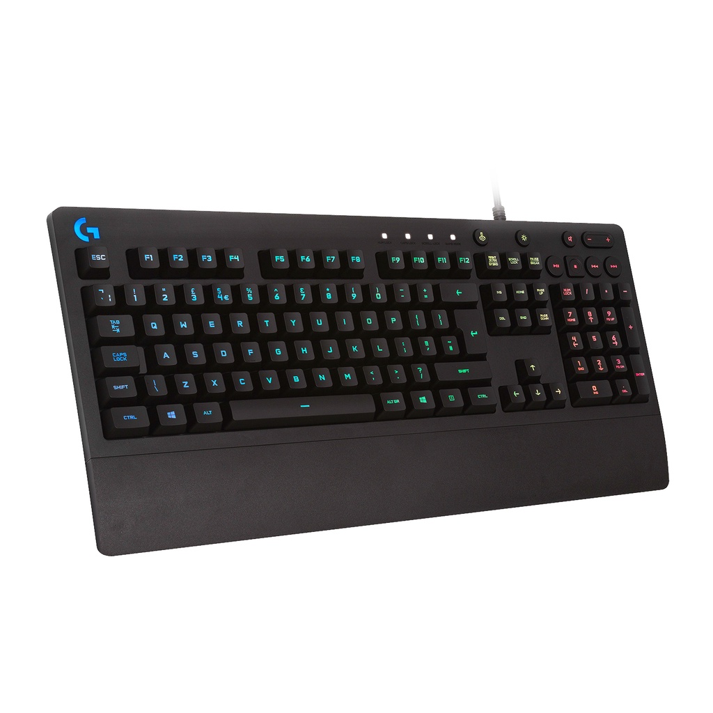 Logitech G213 Prodigy Gaming Keyboard (คีย์บอร์ดเกมมิ่ง) คีย์แคป ไทย ...