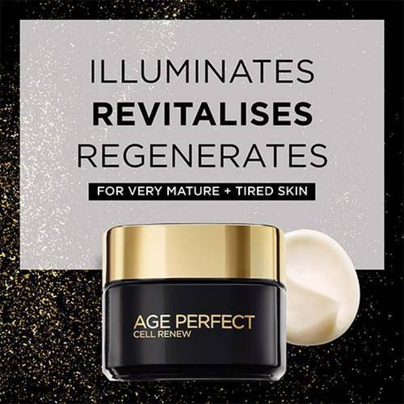 LOreal Age Perfect Cell Renew Revitalising Day Cream 50ml - alissee ...