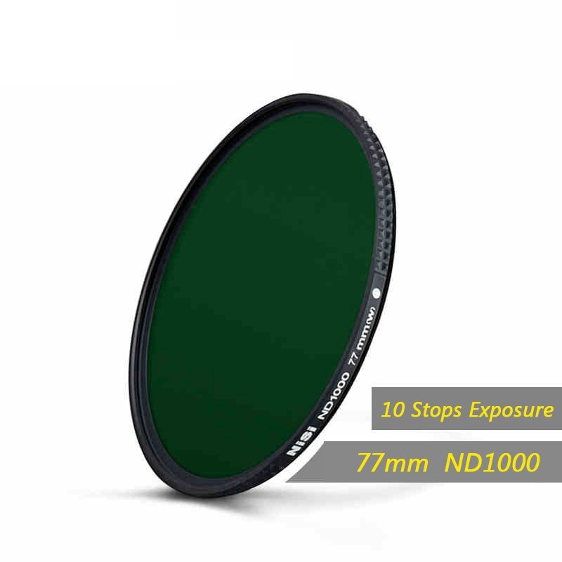 Nisi 77mm Nd1000 Filter Neutral Density Filters Ultra Slim Nd 1000 Gray ...