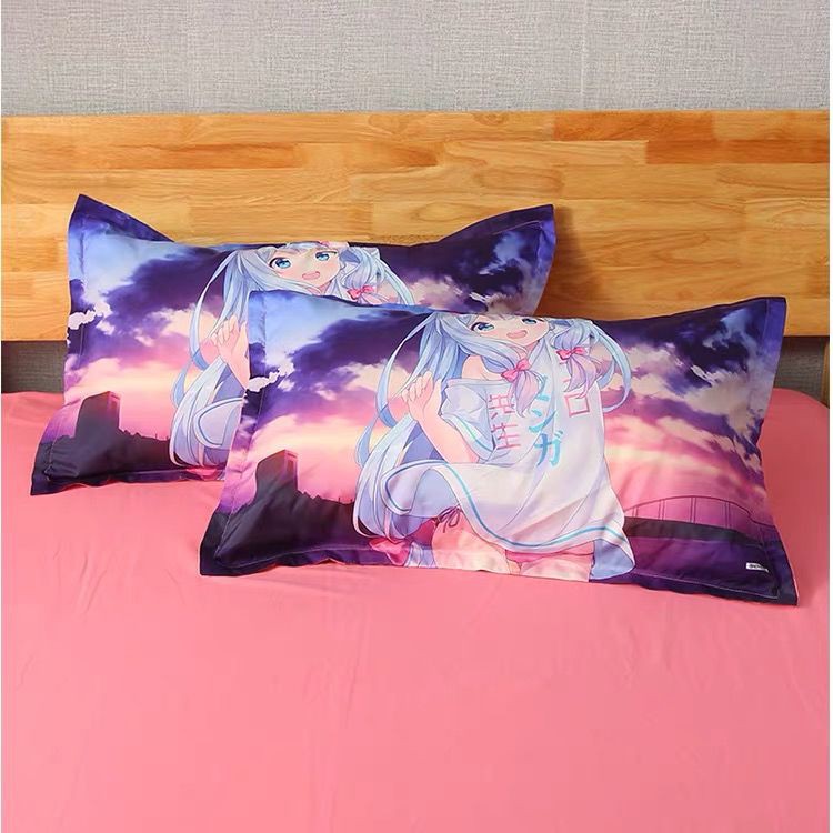 ~Twodimensional cartoon anime single pillowcase student onepiece ...