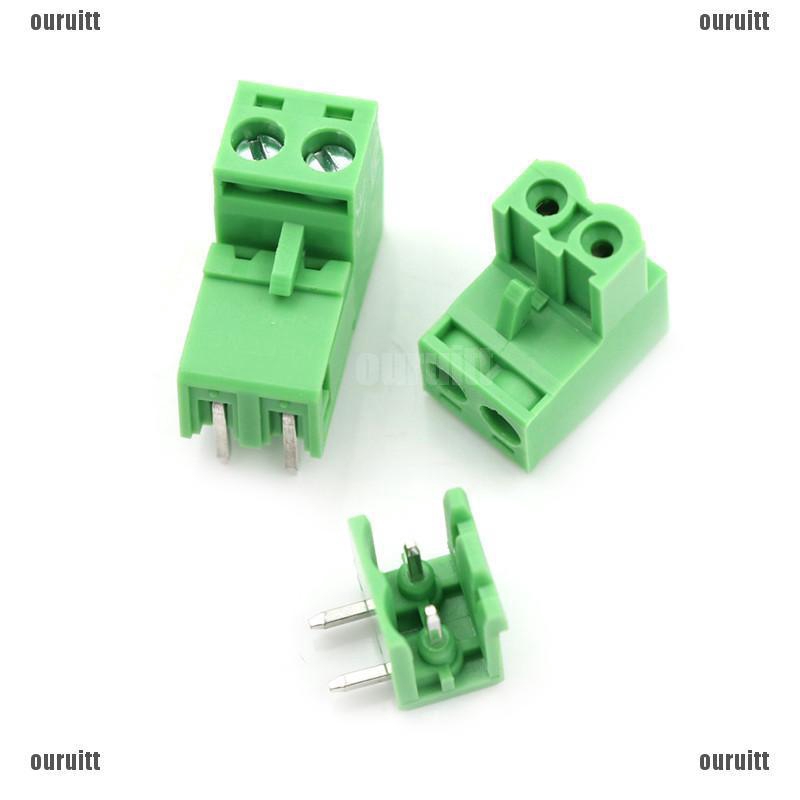 SP 20pcs 5.08mm Pitch 2Pin Plug-in Screw PCB Terminal Block Connector SV - ouruitt.th - ThaiPick