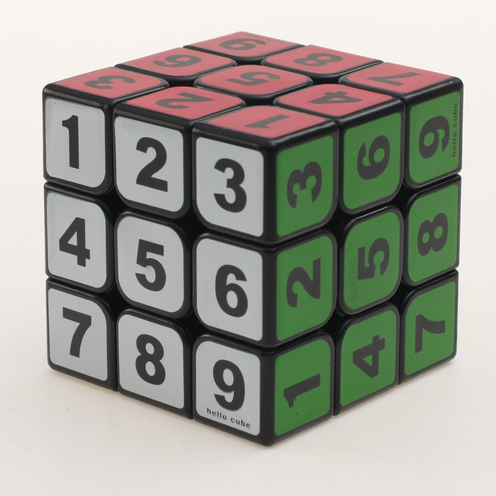 CubeBest ZCUBE Neo Magic Sudoku Digital Cube 3x3x3 rofessional 3x3 Seed ...