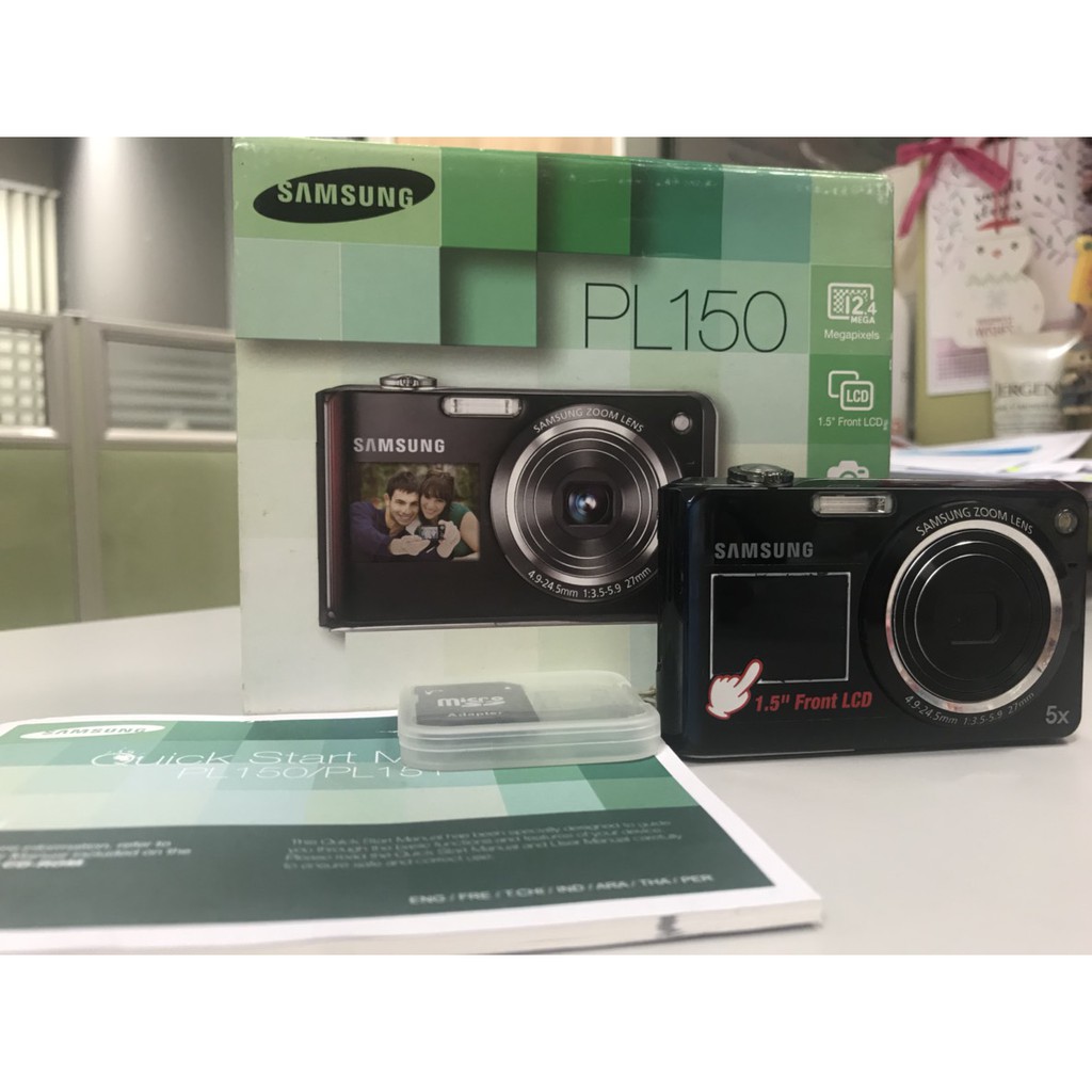กล้องดิจิตอล 2 หน้าจอ Samsung PL150 | Shopee Thailand