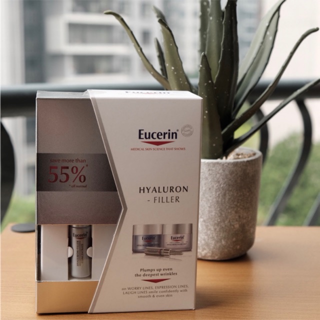 พร้อมส่ง Eucerin Hyaluron Filler mini Set. ลดริ้วรอย ยกกระชับผิวหย่อน ...