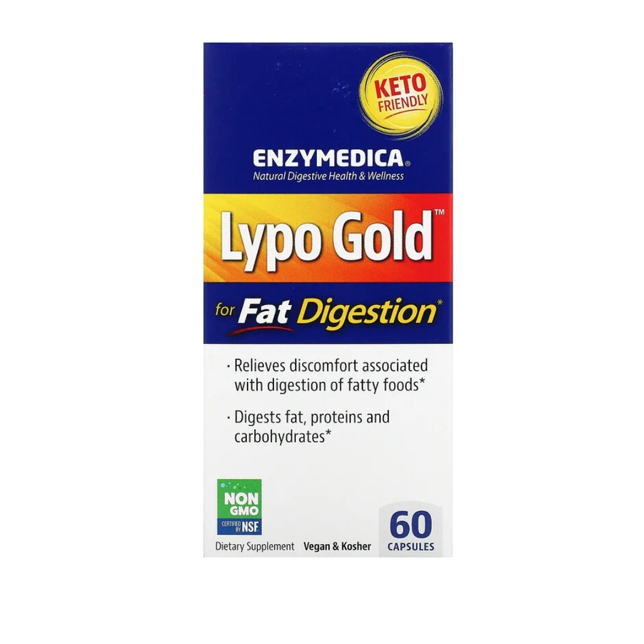 Enzymedica lypo Gold For Fat Digestion 60 Capsules - vitaminsale - ThaiPick