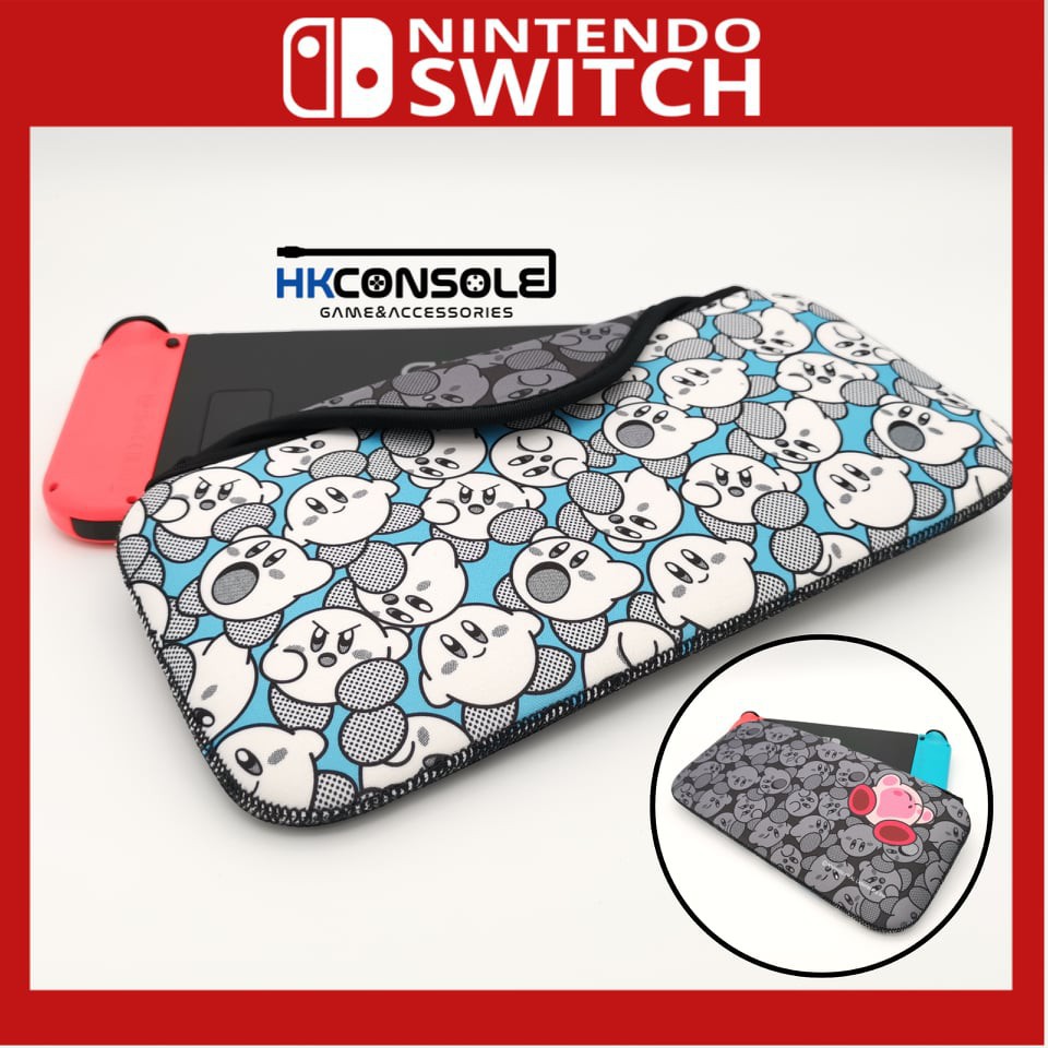 [ครบทุกลาย!] กระเป๋าผ้า Quickpouch สำหรับ Nintendo Switch สีสันสดใส ลาย ...
