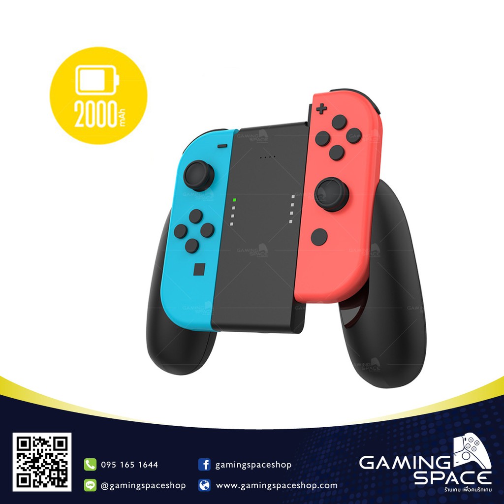 NINTENDO SWITCH รุ่นใหม่ (แบตเตอรี่ 2000 mAh) มีแบตเตอรี่ในตัว dobe ...
