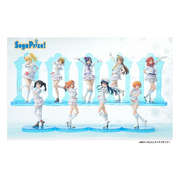 Love Live! Snow Halation Figure Project SET 9 Figure Member *ของมือ 2สภาพใหม่และไม่มีกล่อง ...