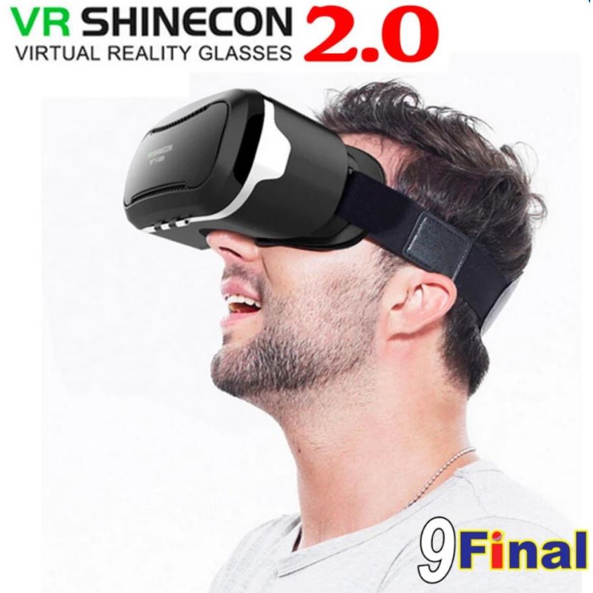 แว่นตา 3 มิติ แว่น 3D VR (Virtual Reality ) VR SHINECON II 2.0 แว่นตา ...