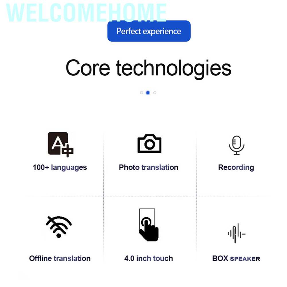 Welcomehome Smart Translator Voice Interpreter Real Time for Travel ...