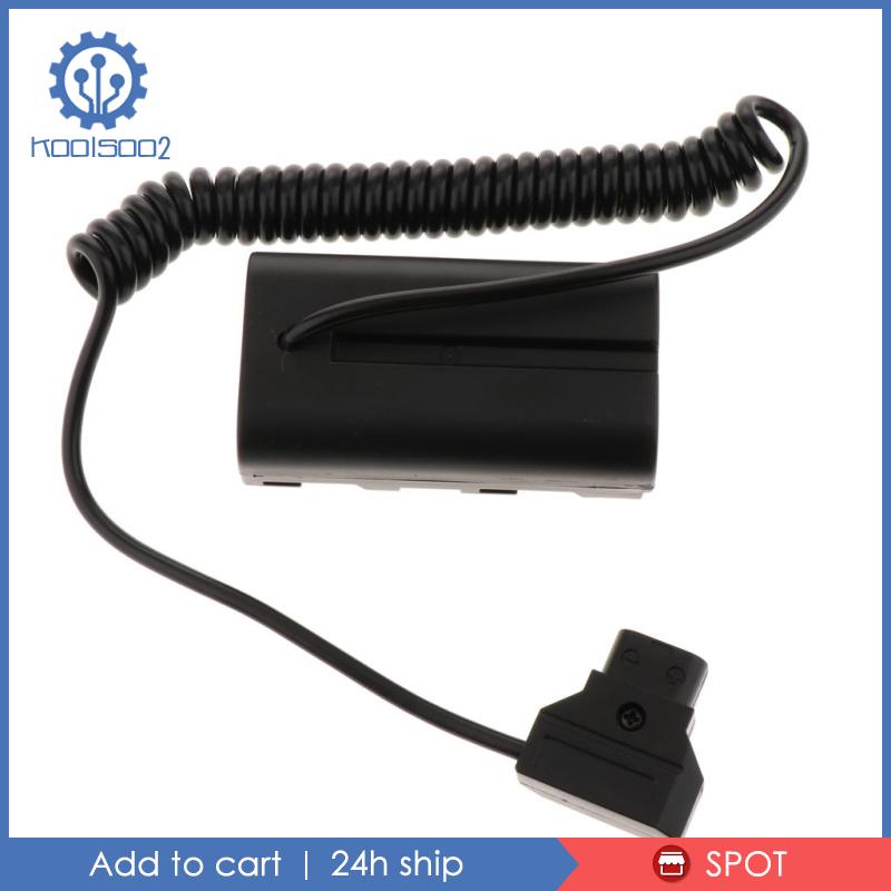 D-Tap to NP-F550 Dummy Battery Power Cable Adapter for Monitor Using ...