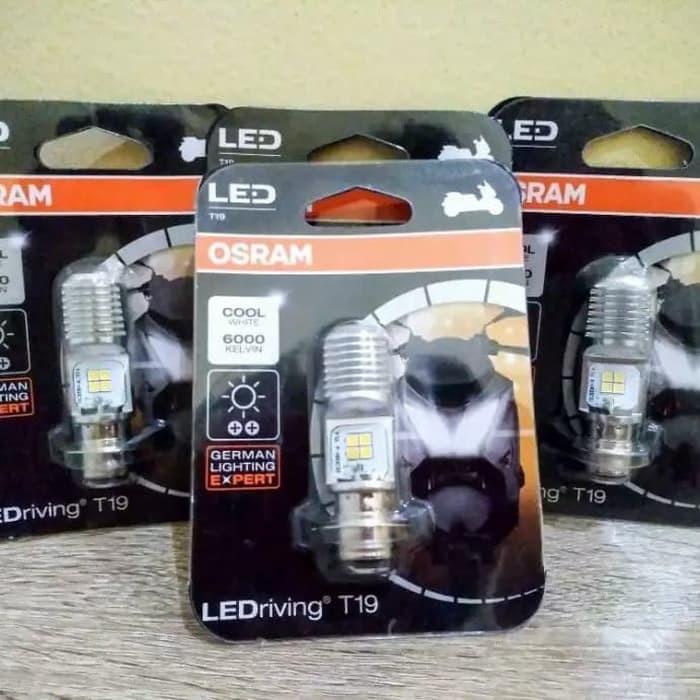 Osram ไฟ LED T19 M5 H6 K1 สีขาว เย็นสบาย สําหรับรถจักรยานยนต์ 6000K | Shopee Thailand