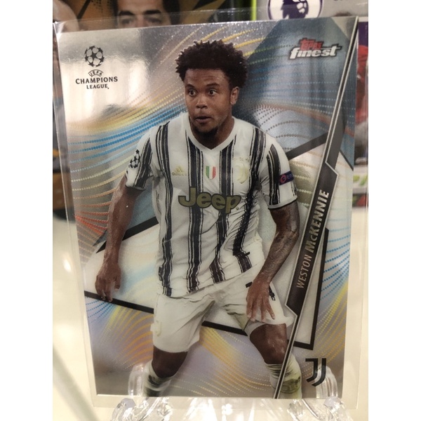 2020-21 Topps Finest UEFA Champions League Soccer Cards Juventus ...