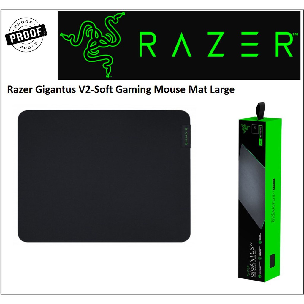 Razer Gigantus V2-Soft Gaming Mouse Mat Large L GIGANTUS-V2-SOFT-LARGE ...