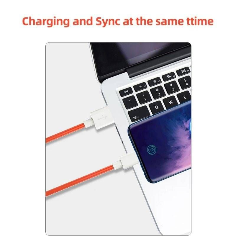 65W Oneplus 8T Warp Charge Cable 6.5A PD Usb 3.1 Type C To Type-C Cable ...