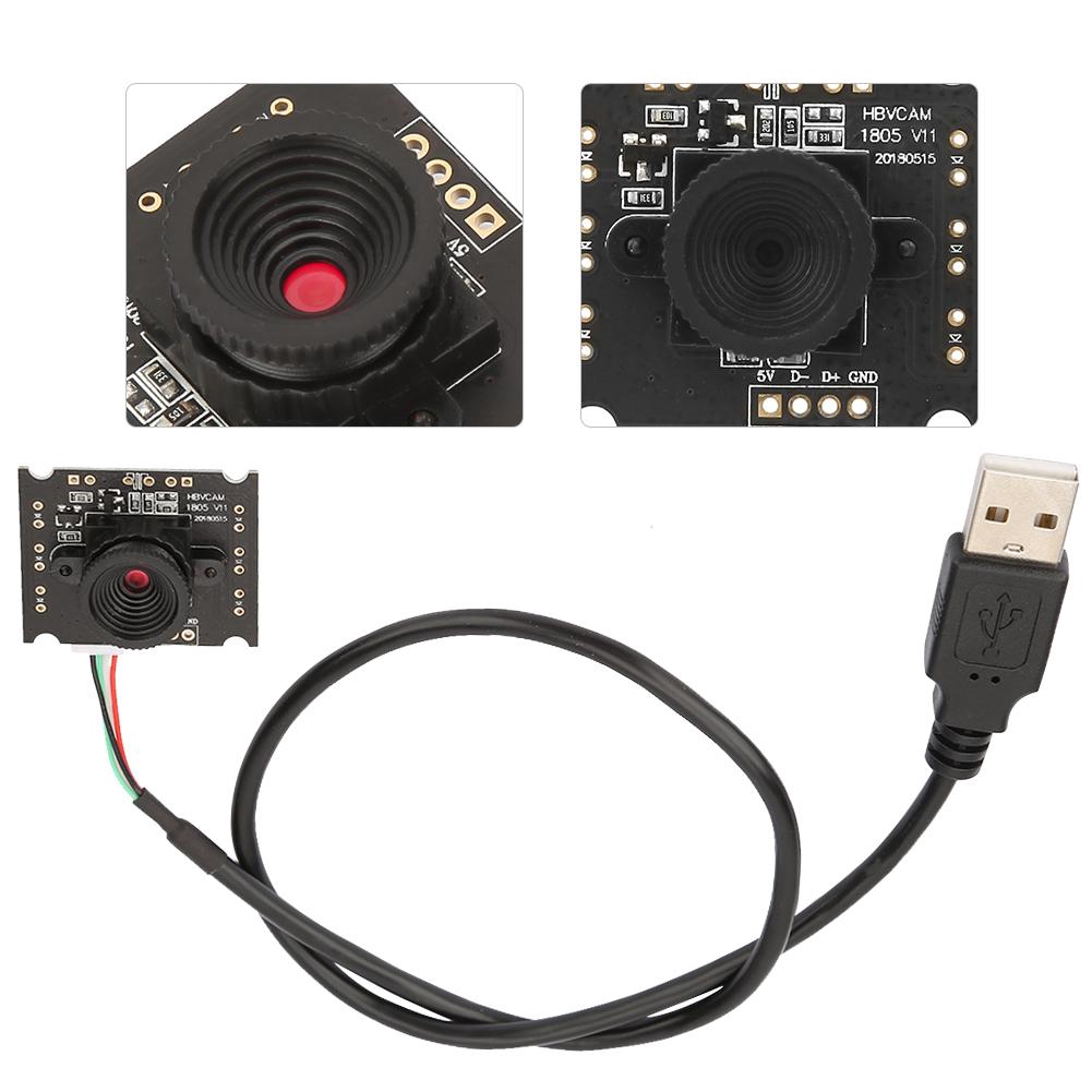 Angle Lens Camera Module Wide 300000 USB with 60 GC0308 Chip Pixels ...