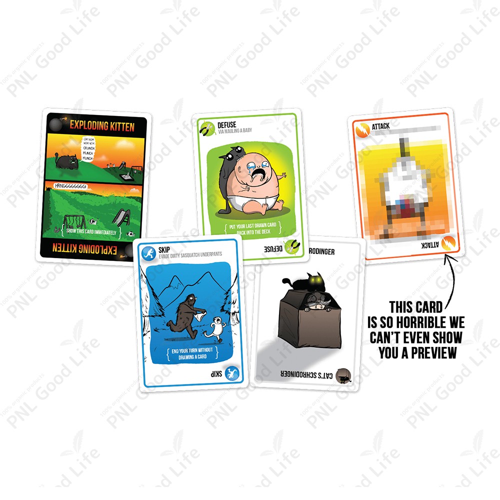 Exploding Kittens Board Game - บอร์ดเกม แมวระเบิด (เหมียวระเบิด) (ภาษา ...
