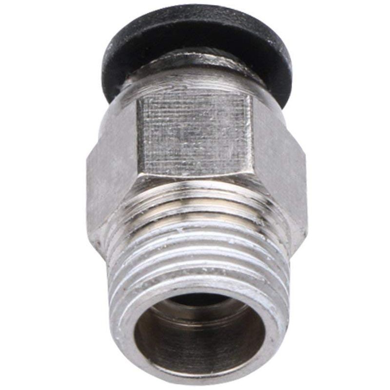 Pc4-M10 Straight Pneumatic Fitting Push To Connect + Pc4-M6 Quick In ...