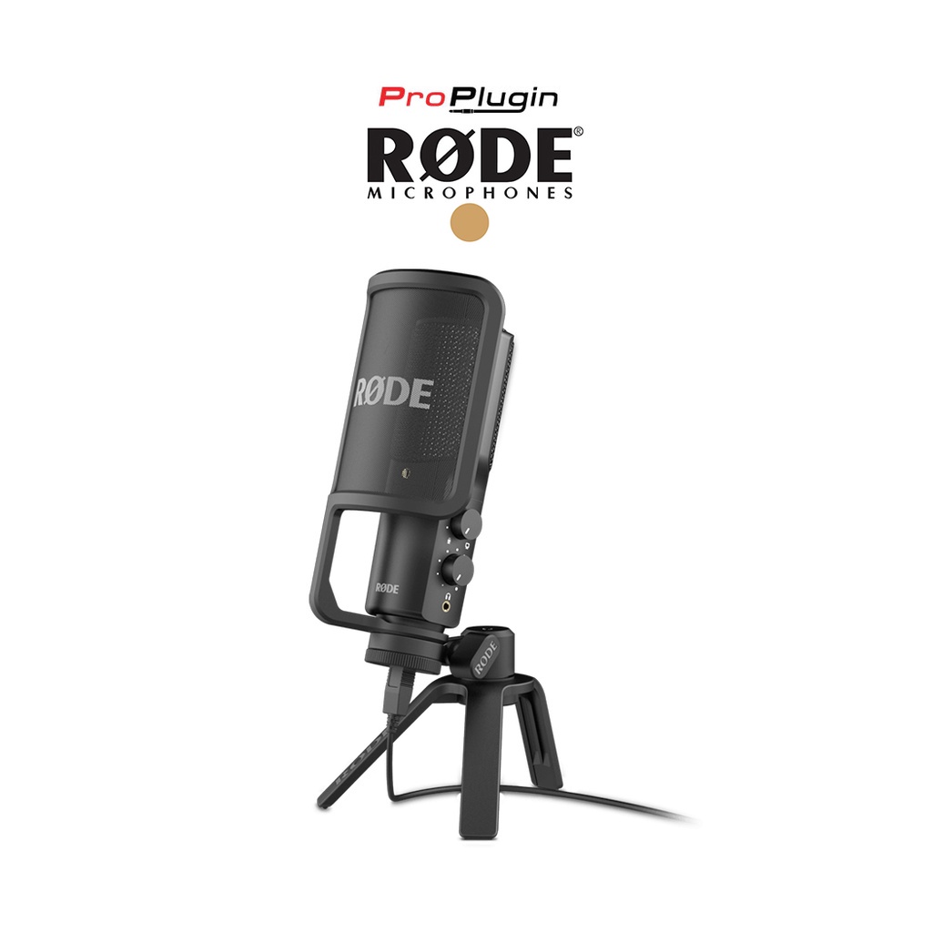 Rode NT-USB ไมโครโฟนบันทึกเสียงแบบ USB (ProPlugin) | Shopee Thailand