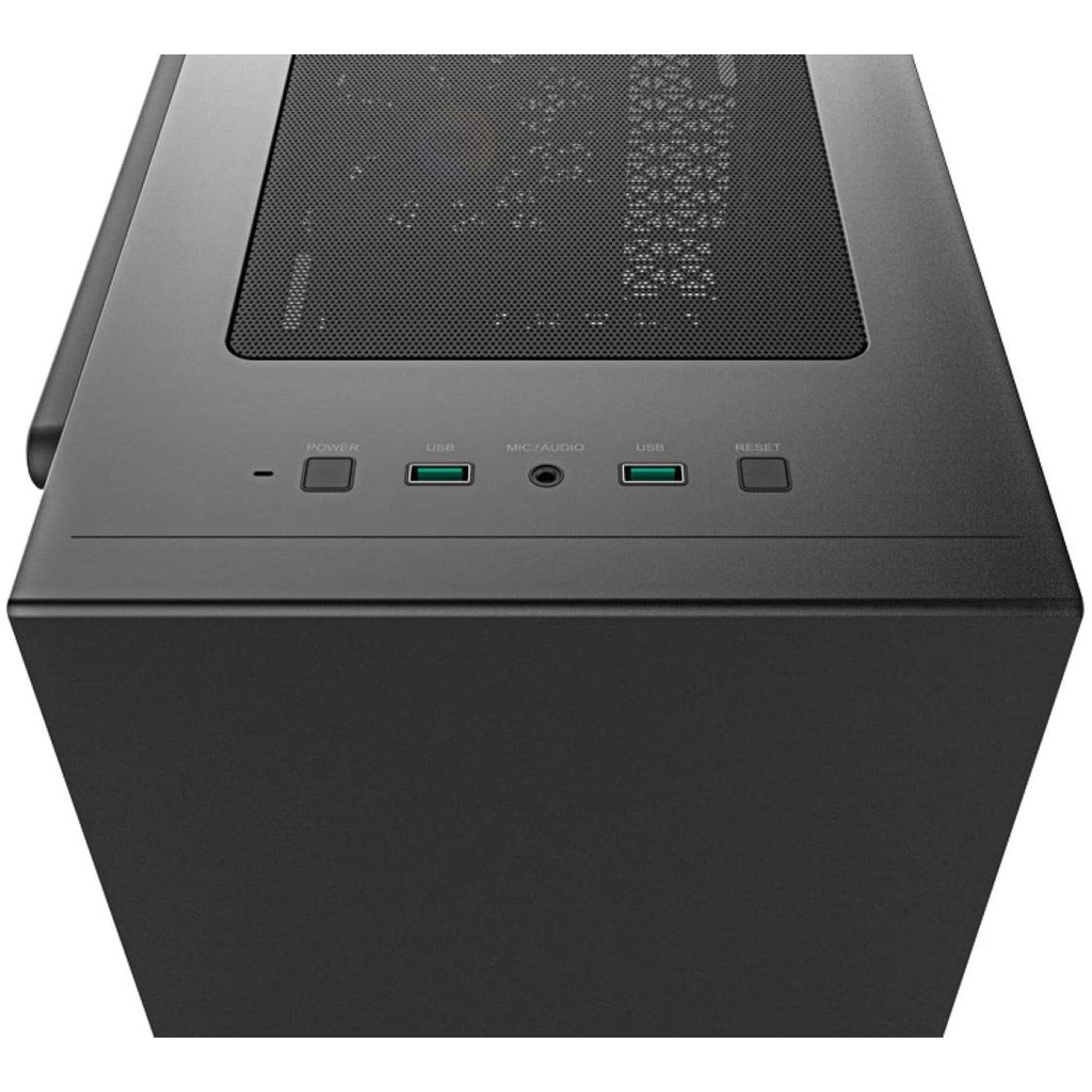 DEEPCOOL MACUBE 110 Black Micro ATX Case with Full-Size Magnetic ...