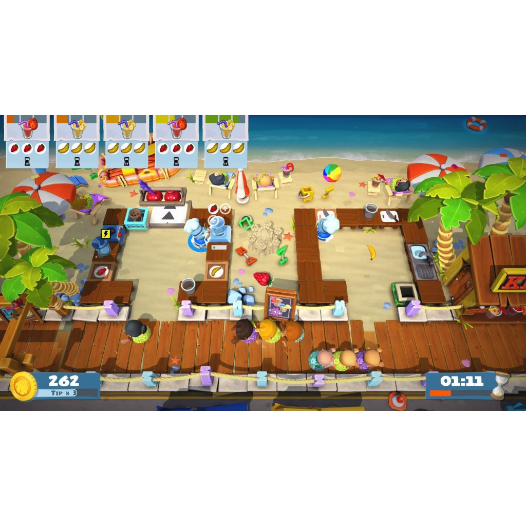 Overcooked Overcooked 2 Ps4 Game แผ่นแท้มือ1 (Overcooked 12 Ps4)(Overcooked Ps4)(Overcook Ps4 ...