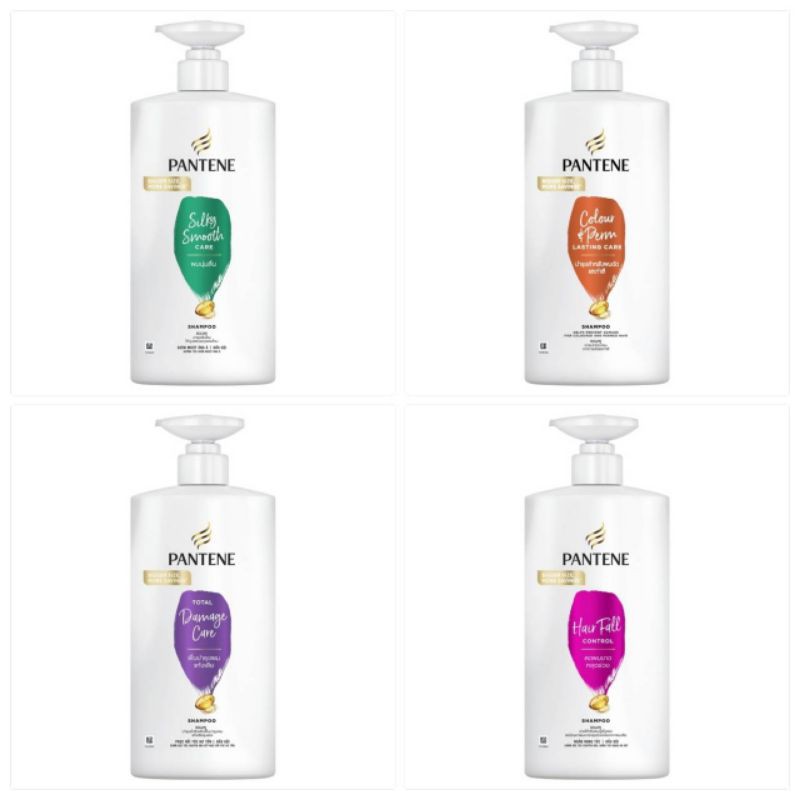 Order now???? Pantene แพนทีน สูตรดูแลผมทำสีและผมดัด ครีมนวดผม 680 มล. 2 ...