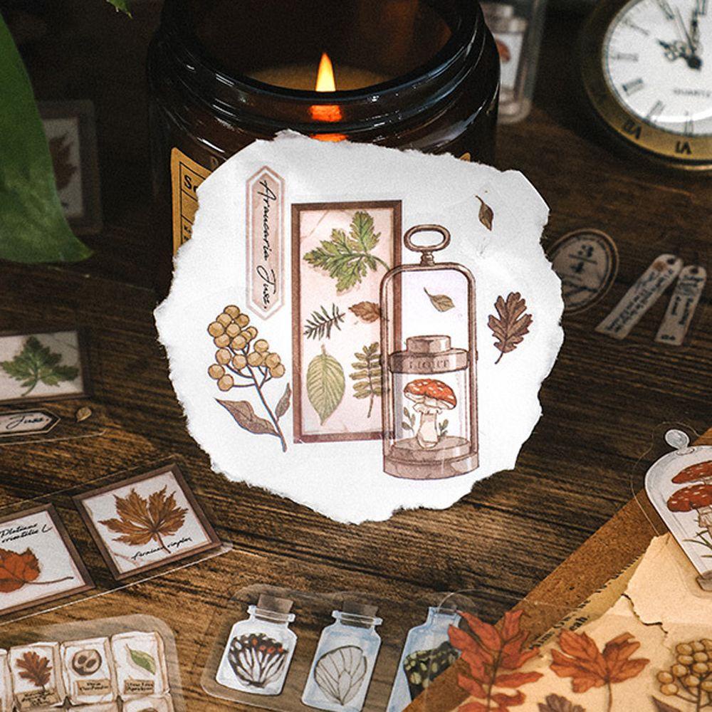 AARON1 Creative Sticker Vintage Sticker School Stationery Decorative ...