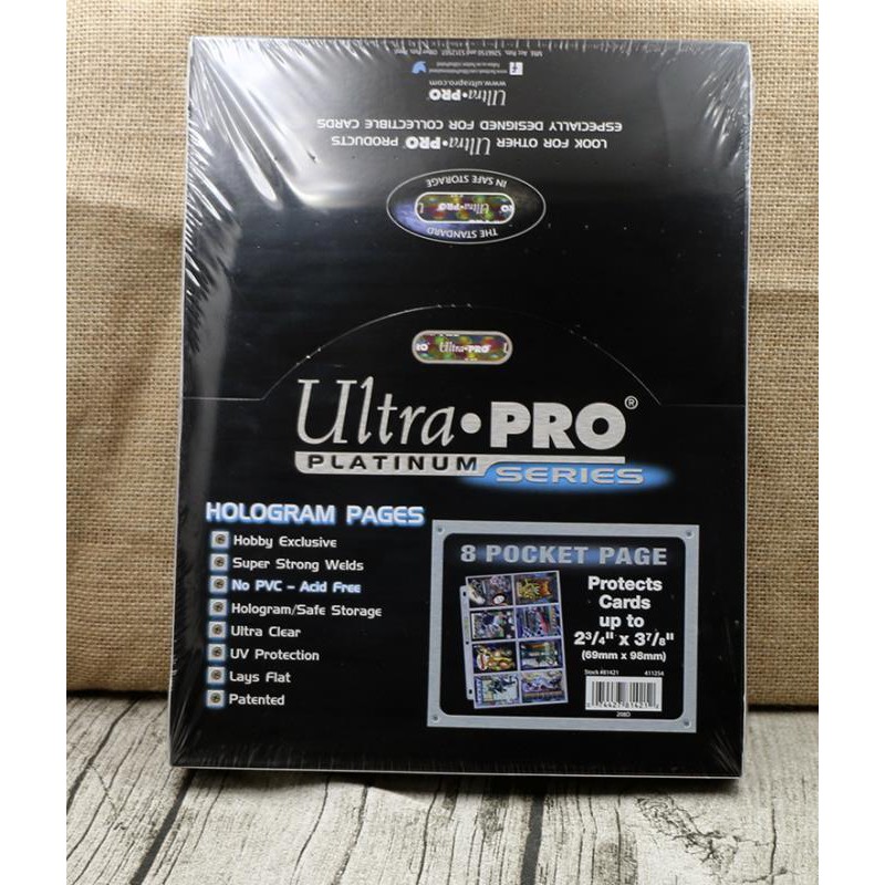 Ultra. Pro 8 ช่องแผ่นแม่แบบสําหรับใช้ในการใส่บัตร Nba Star Card Panini ...