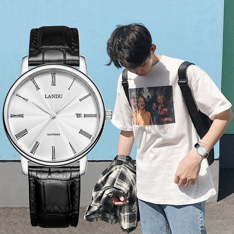 2021 ™⊕Lando Ultra-thin Watch Men s Mechanical Watch Automatic Men s ...