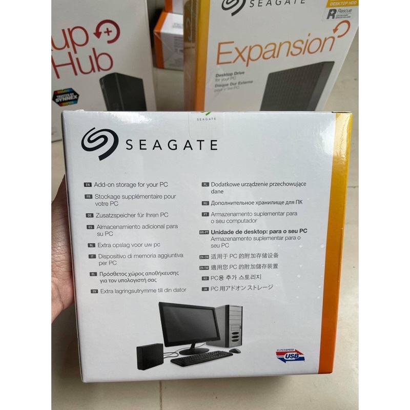 พร้อมส่ง 6TB External HDD Seagate Expansion 3.5 (Japan) เคลมไทยได้ ...