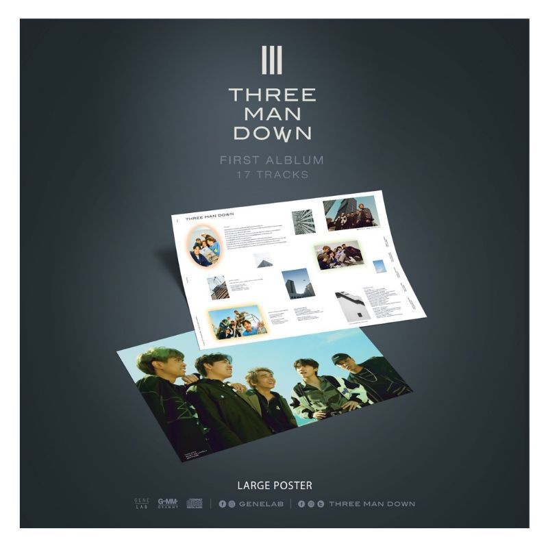 อัลบั้มซีล มือ1 CD Three Man Down ชุด This City Wont Be Lonely Anymore ...
