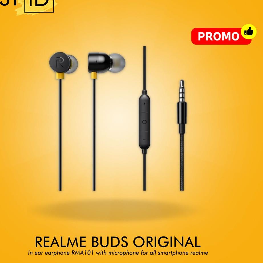 ชุดหูฟังแม่เหล็ก Realme Buds Original Realme RMA101 - turnright08.th ...