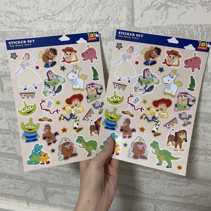 TOY STORY STICKER VOL.2 A5A6 กดลิ้งค์นี้ทั้ง2ไซส์ - kiddyland.sticker ...