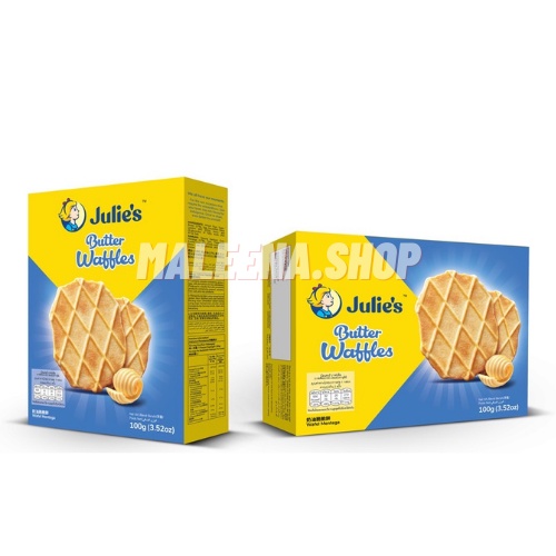 โฉมใหม่ จูลี่ Julies Butter Waffles จูลี่บัตเตอร์ วาฟเฟิล กรอบบางหอมเนย