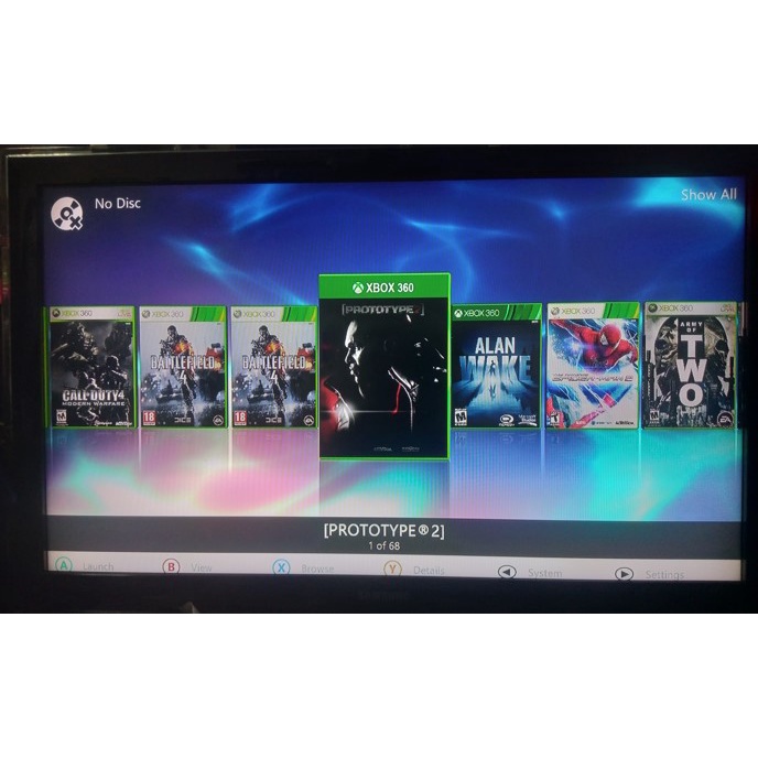 Xbox 360 รุ่น falcon แปลง rgh HDD 500gb ลงเกมเต็มลูก - aotome - ThaiPick