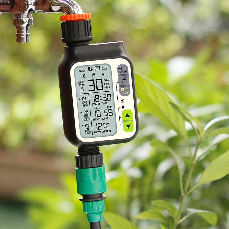 Irrigation Timer Waterproof Automatic Watering Timer Controller with ...
