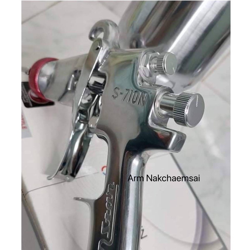 กาพ่นสี STAR S-710N 212G 1.3mm หัวแดง ถ้วยอลูมิเนียม กาพ่นสี กาพ่นสีรถยนต์ การพ้นสีถ้วยข้าง ...