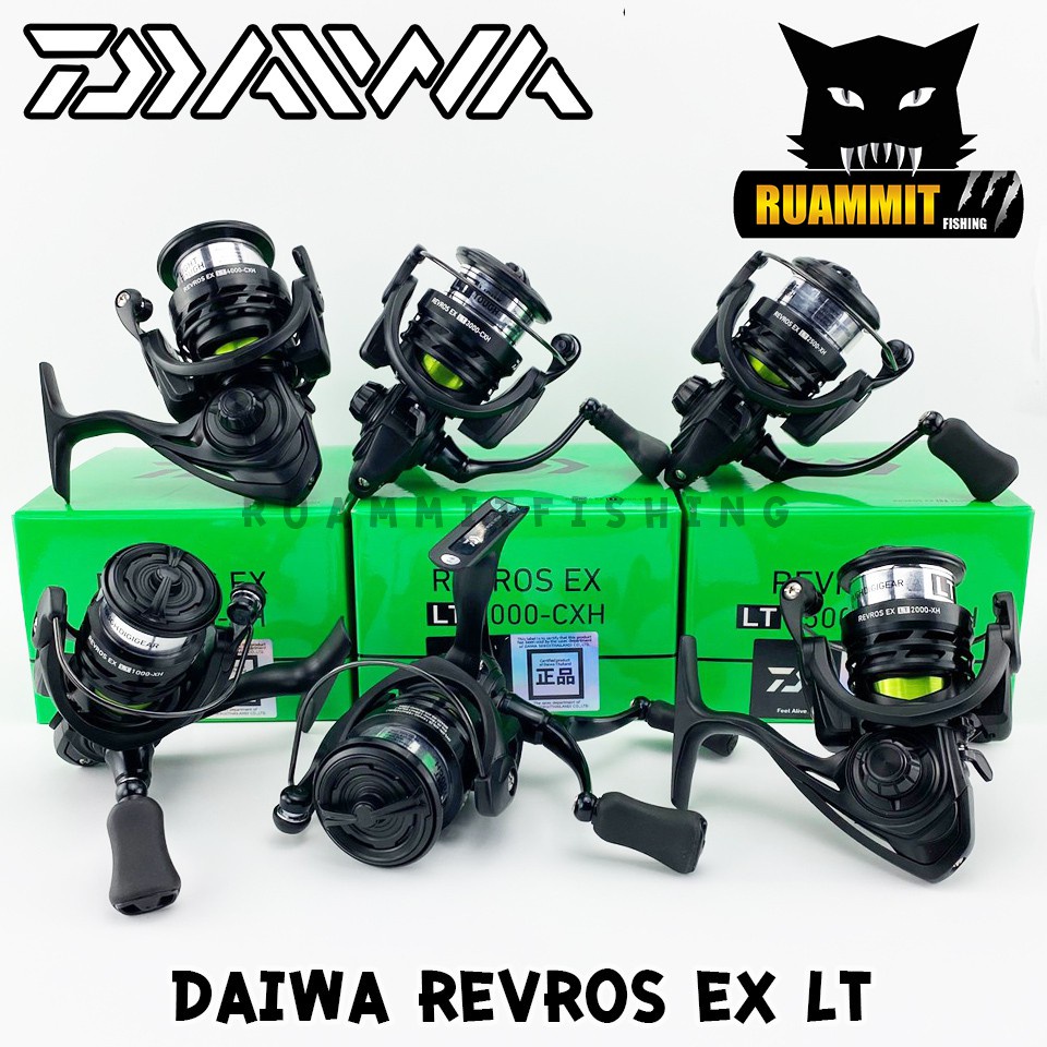 รอกสปินนิ่งไดว่า DAIWA REVROS EX LT 1000-XH/2000-XH/2500-XH/2500S-XH-DH ...