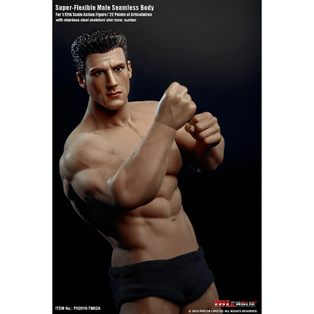 1/12 scale TBleague super muscle female & male โมเดลตุ๊กตาของเล่น ...