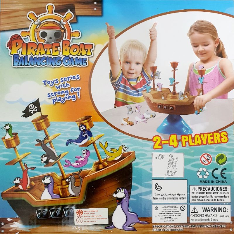 Sea Seal Game : Pirate Boat Balancing Game | Shopee Thailand