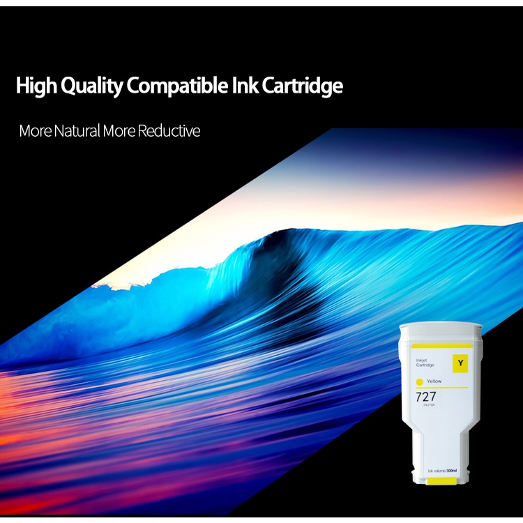 HP 727 Compatible Ink Cartridge For HP DesignJet T920 T2500 T930 T1530 ...