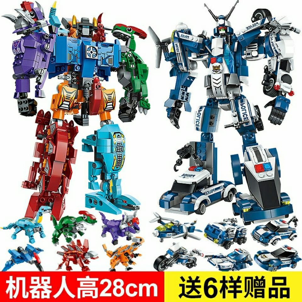 Compatible with Lego Building Blocks Boys and Girls Assembled ...