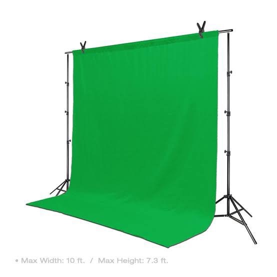 โครงฉาก 3x2 เมตร Z Studio Background Stand ฉากสตูดิโอ ฉากเขียวกรีนสกรีน ...